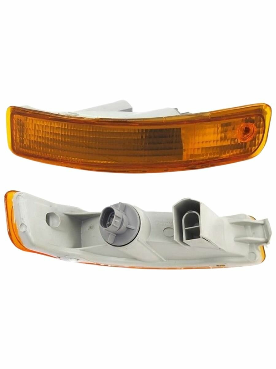 Поворот AKRADO 2121661LAE, для Toyota Corolla E100 91-02, левый, пластик, оранжевый