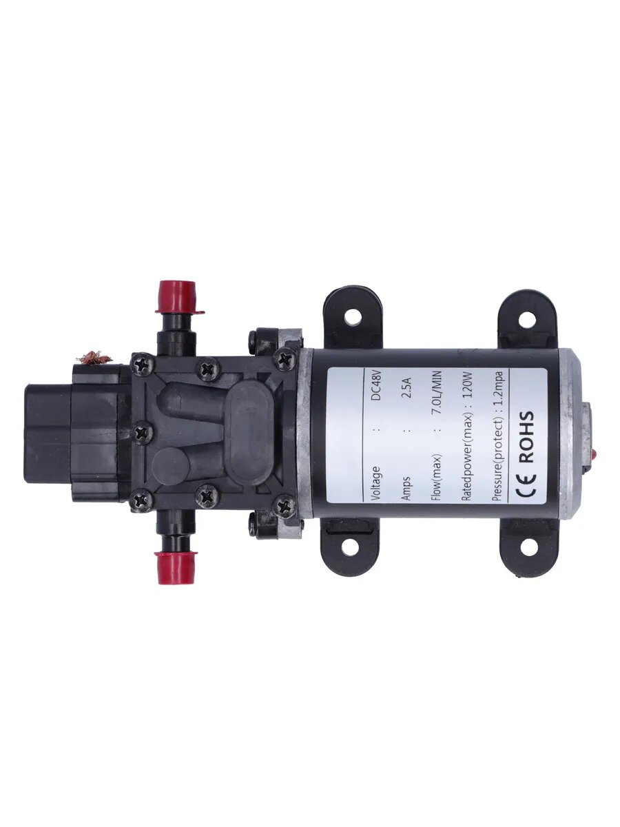 DC48V 120W DC Интеллектуальный мембранный насос 7,0 л/мин