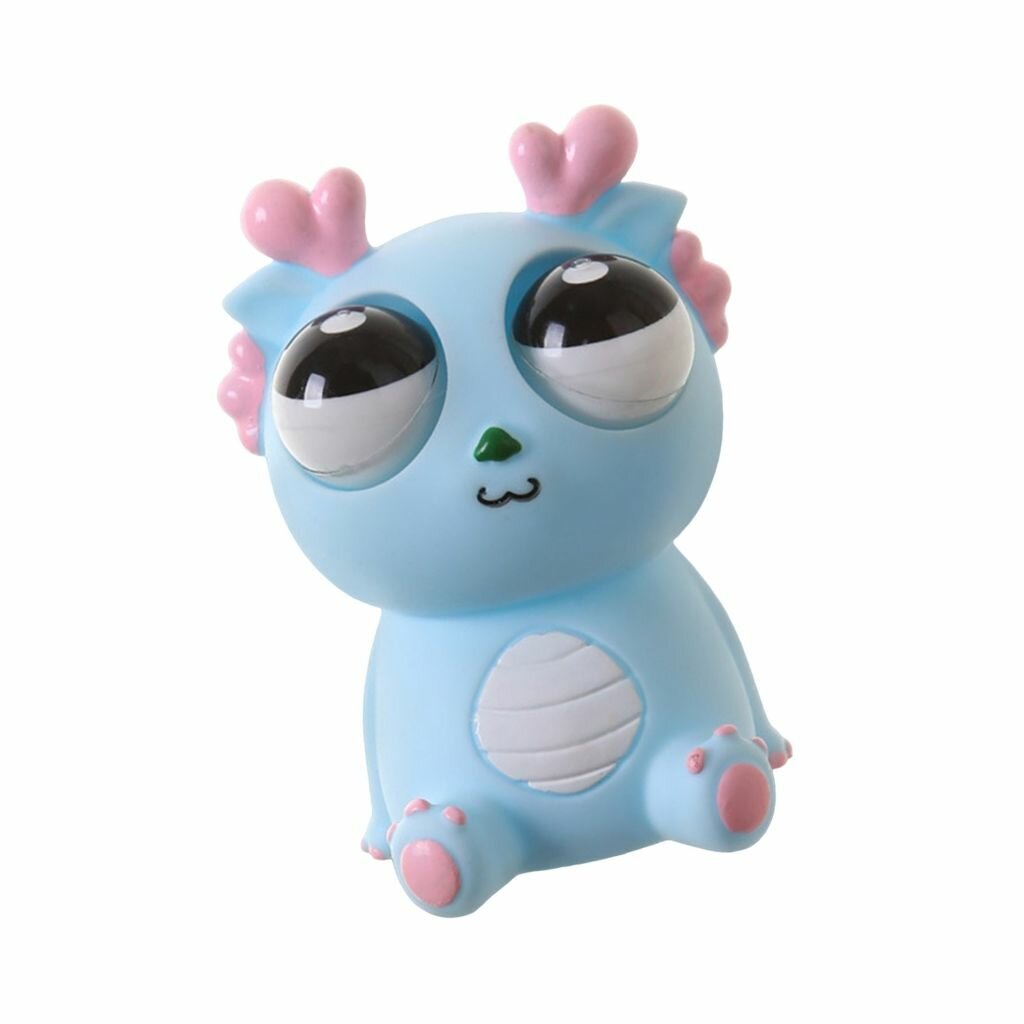 Веселая декомпрессия дракона с глазом для школьников и офисной сжимаемой игрушки животных рук расслабляет