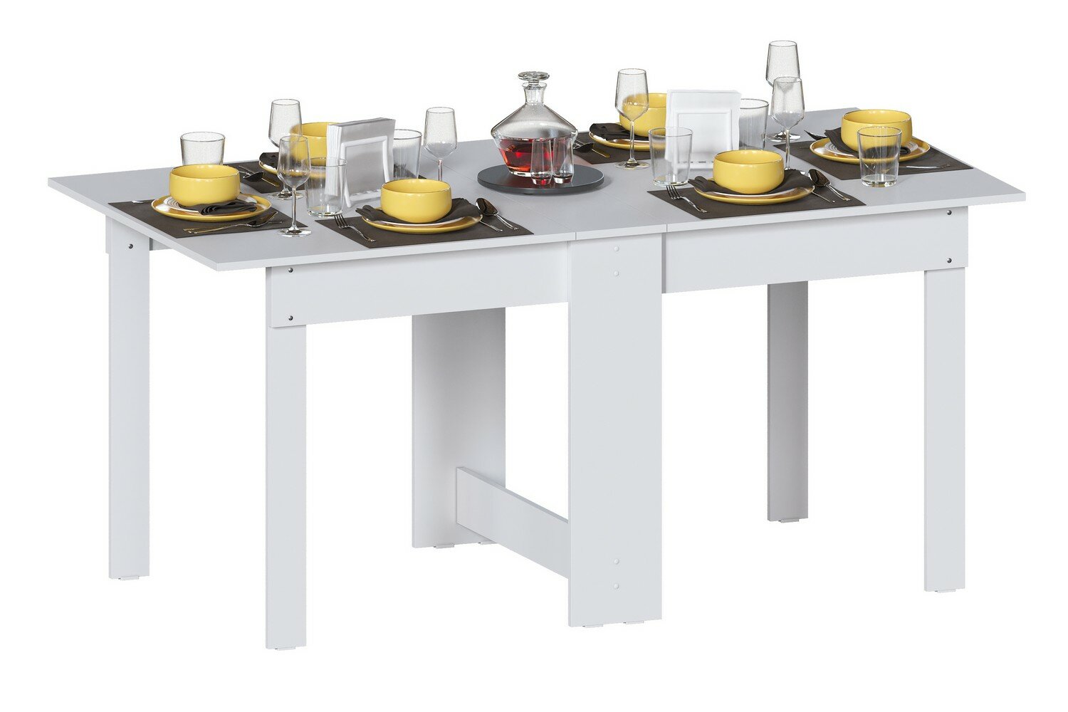 Стол-книжка МагМебель №8 белый