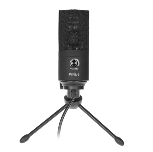 Конденсаторный USB-микрофон Fifine K669B черный