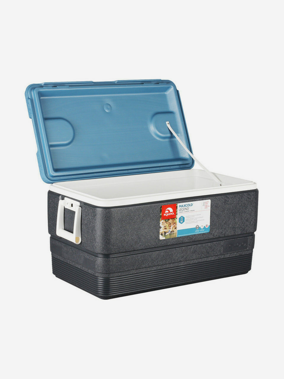 Термоконтейнер IGLOO Maxcold legend 70, 66 л, черный, с ручками