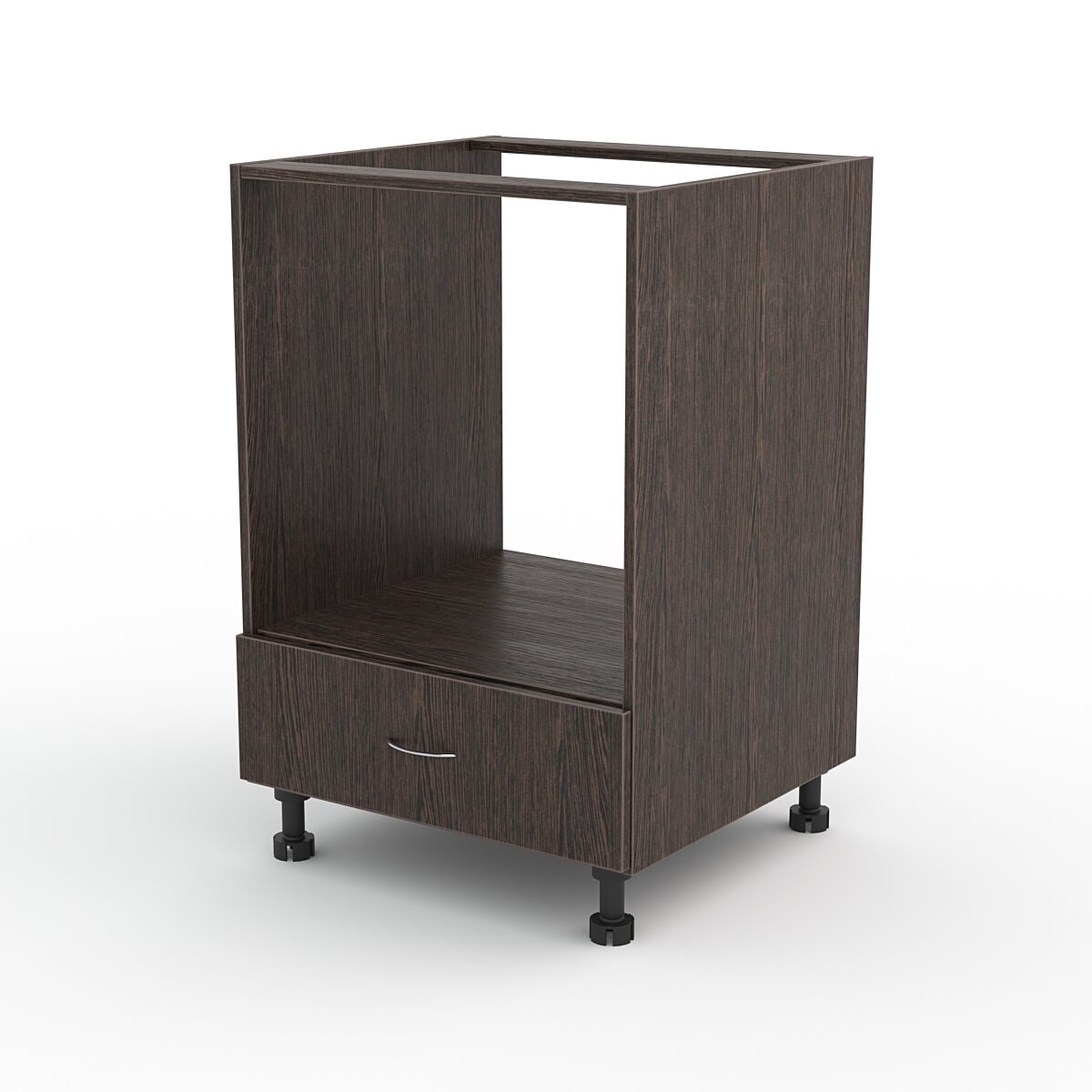 Кухонный шкаф №11 для духовки напольный, Дуб Венге. Производитель товара - компания Westcom.