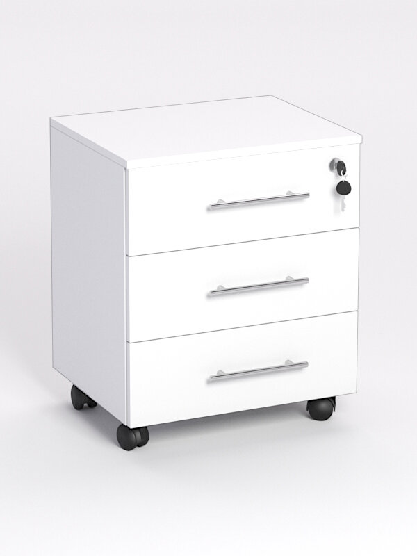 Тумба для стола оператора колл-центра №1, Белый. Производитель товара - компания Westcom.