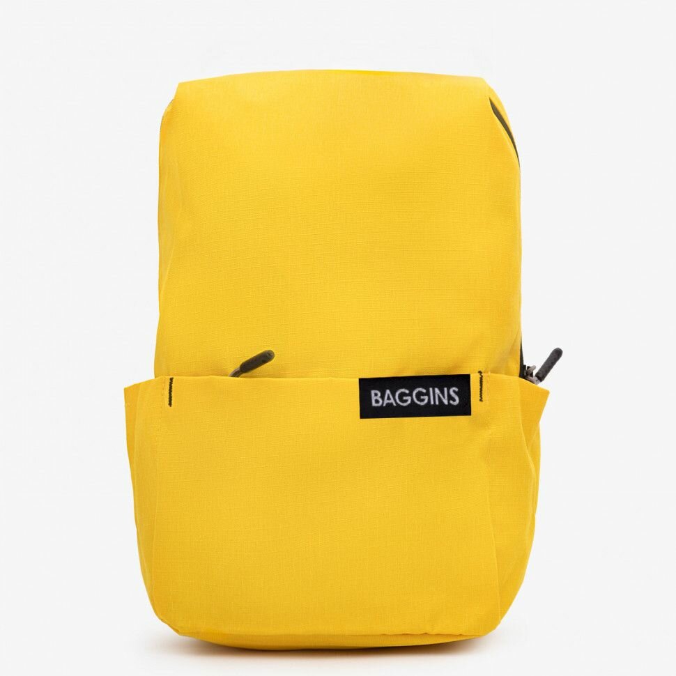 Рюкзак Baggins 621, женский, городской, текстиль, желтый, 8л, 0,2кг