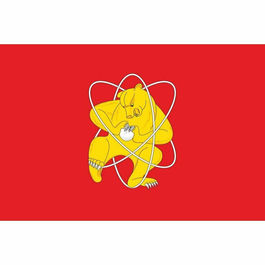 Флаг Железногорска 135x90 см.