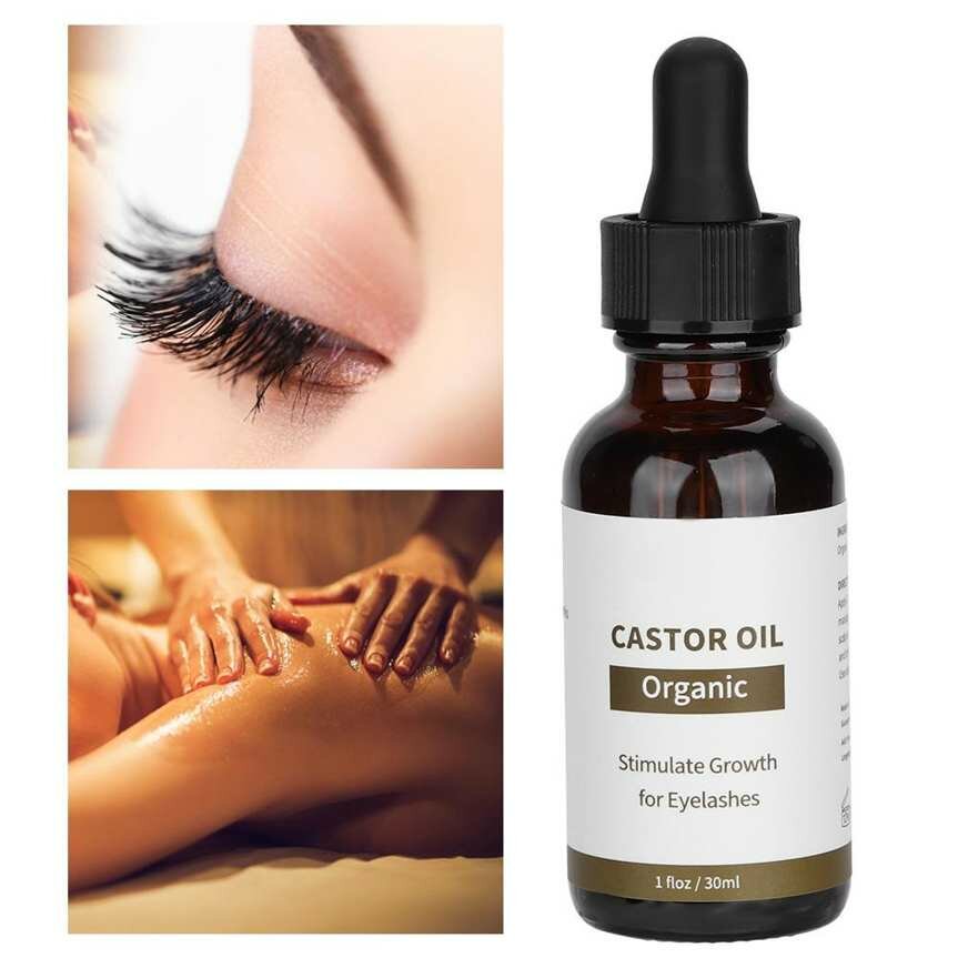 30 мл органическая сыворотка для роста волос, усилитель ресниц, касторовое масло для тела