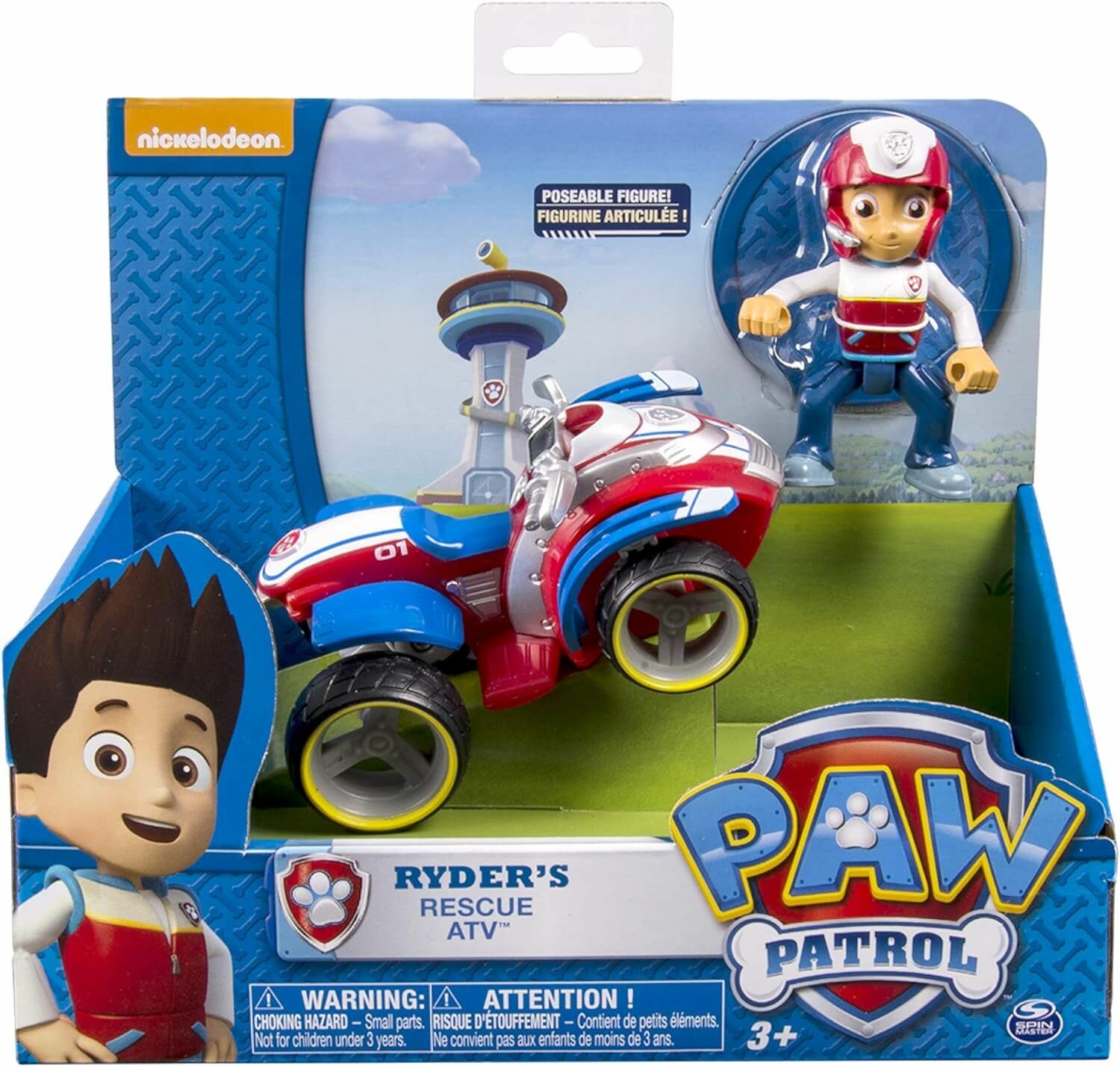 Paw Patrol Игрушка Щенячий патруль Щенячий гонщик и спасательный автомобиль