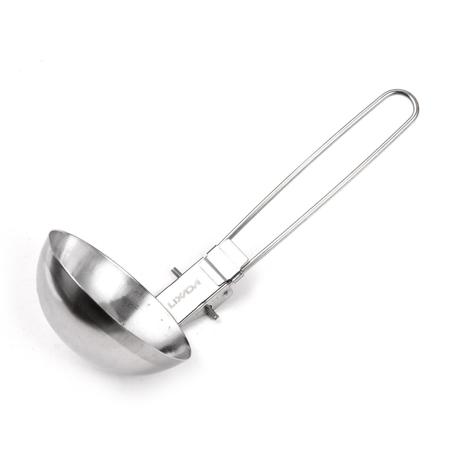 Ложка из нержавеющей стали, половник для супа, половник с длинной ручкой, сервировочный прибор, складные походные столовые приборы