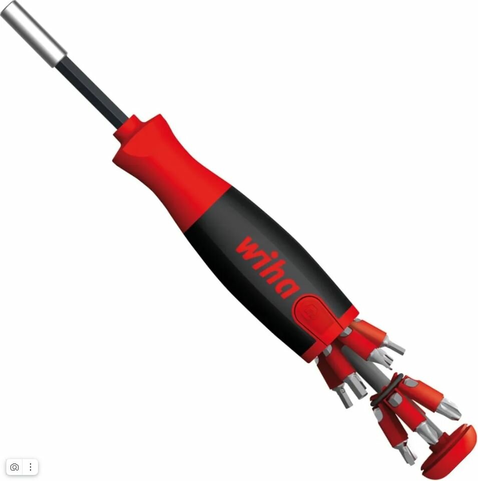 Отвертка с магазинным держателем бит LiftUp 25 магнитная WIHA 38601