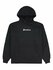 Худи PLEASURES Burn Again, размер 48, , black/black
