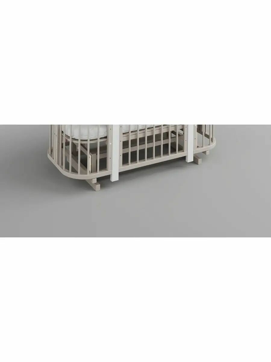 Маятник для кроватки SoftSpace Eco 5в1, 120х60 см, 85х60 см, Береза, цвет Серый