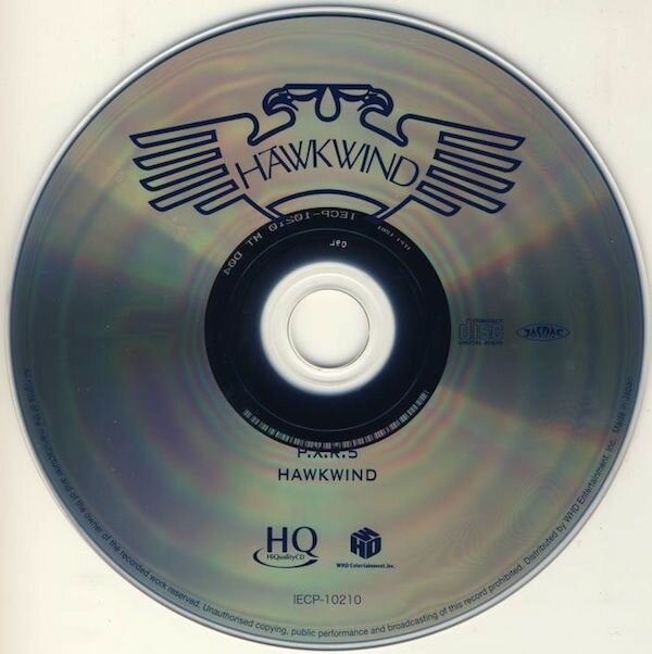 Диск Hawkwind - PXR5 (HQCD) (Papersleeve) (1 CD) — фото 1