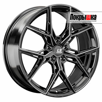 Диски литые LS FlowForming RC82 (BK+SSF) 8.5х20/5х108 D65.1 ET38.0