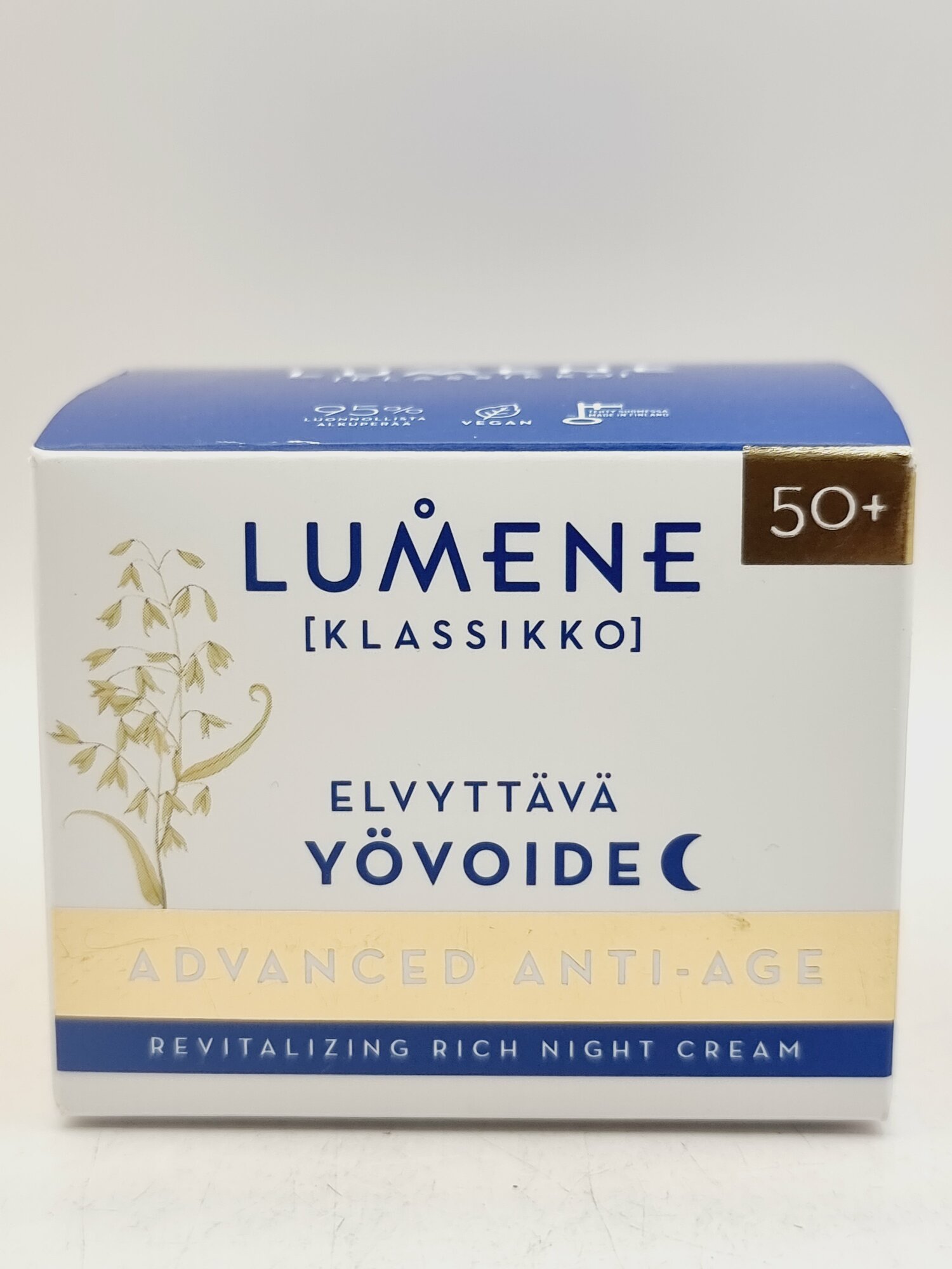 Ночной питательный антивозрастной крем Lumene CLASSIC Advanced Anti-Age 50 мл (из Финляндии)