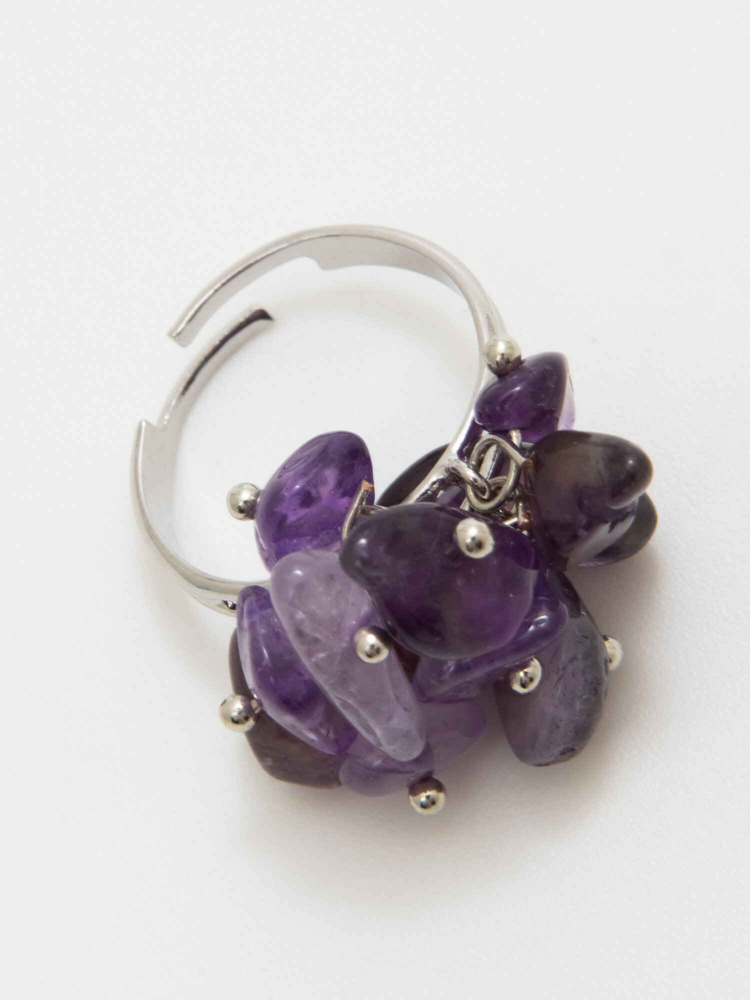 Кольцо, аметист