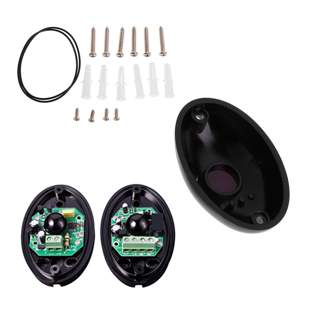 Луч Фотоэлектрический Инфракрасный Детектор Сигнализации Датчик Барьера Домашней Безопасности Распашные Раздвижные Гаражные Ворота Инфракрасный Фотоэлемент