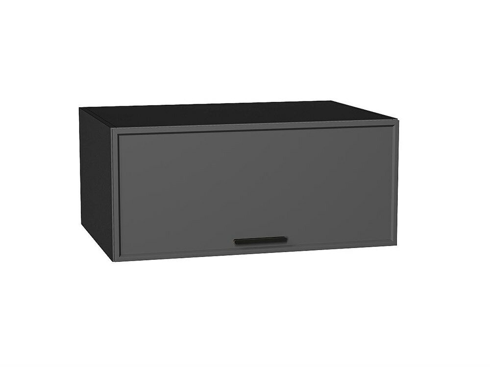 VVT Шкаф верхний горизонтальный глубокий Фрейм Graphite, Stormy Silk, 800
