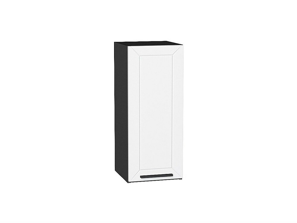 VVT Шкаф верхний с 1-ой дверцей Глетчер Graphite, Айленд Силк, 720, 300