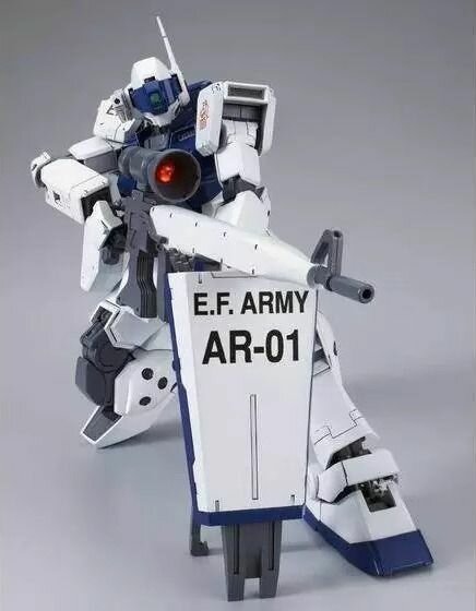 Фигурка Bandai MG PB 1/100 RGM-79SP GM Sniper II (White Dingo Team Custom) MOBILE SUIT Assemble the Model