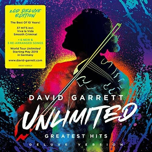 Диск David Garrett - Unlimited - Greatest Hits 2 CD (2 CD)