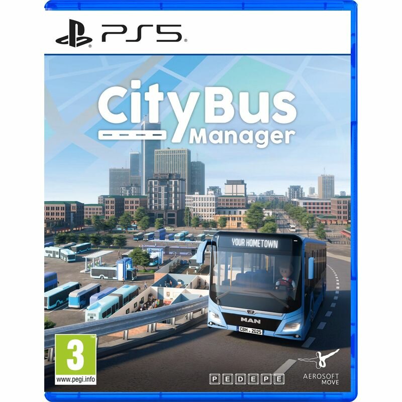 Игра City Bus Manager [PS5, русские субтитры] на диске для Playstation 5