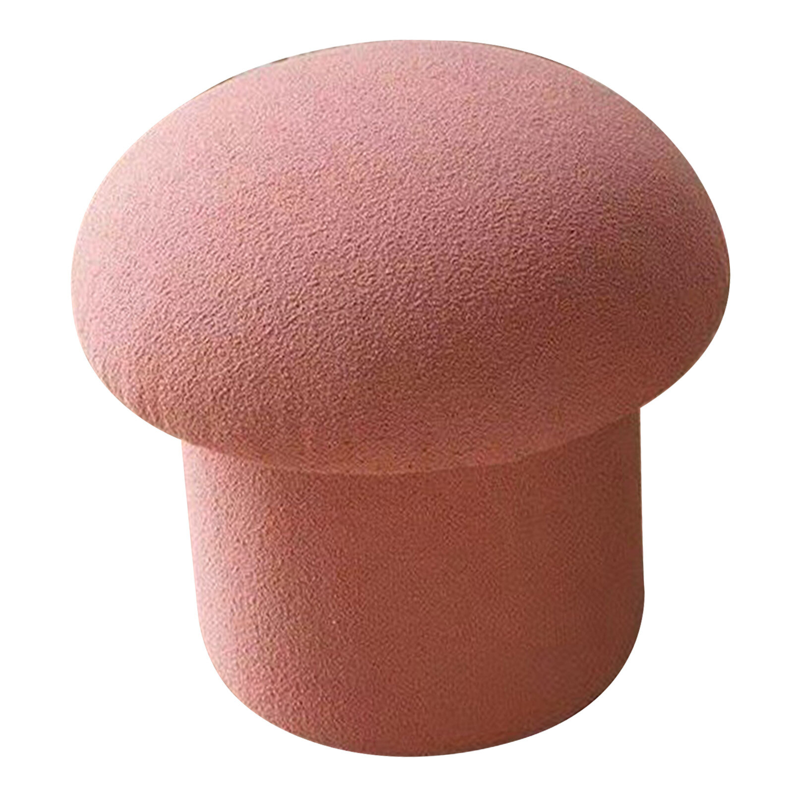 Диван-скамейка Простой Современный Эластичный Комфортабельный Мягкий Круглый Банкет на Деревянных Ножках из Сосны для Домашнего Декора Розовый, Материал: Сосна, Вес: прибл. 3500 г/123.5 унции