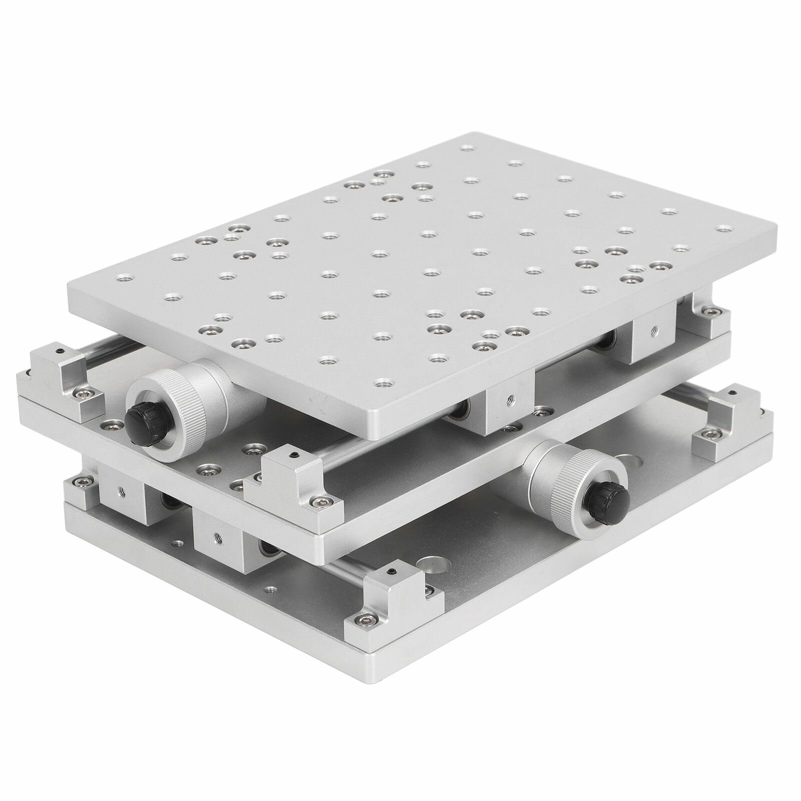 2-осевой подвижный верстак из алюминиевого сплава, ручной XY-осевой рабочий стол для гравировального маркировочного станка