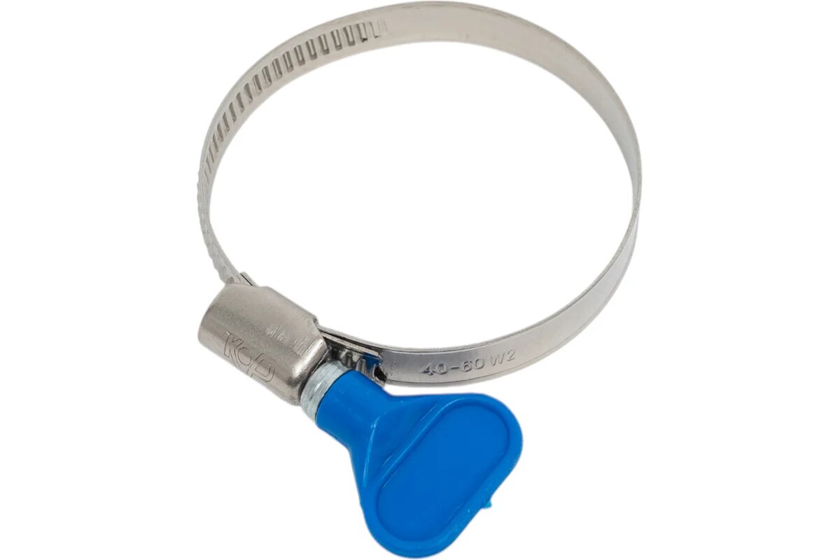 MasterProf обжимной хомут из нержавеющей стали 40-60 мм бабочка ИС.140096 для труб