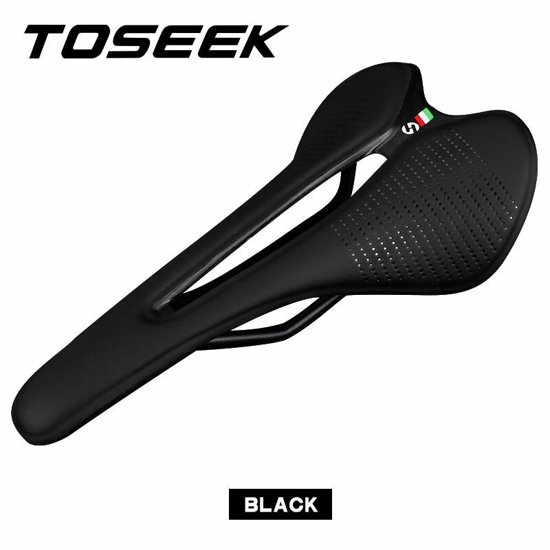 Велосипедное седло toseek, сверхлегкая дышащая подушка для сиденья, узкое и маленькое седло, рекомендуется женщин, запчасти велосипедного