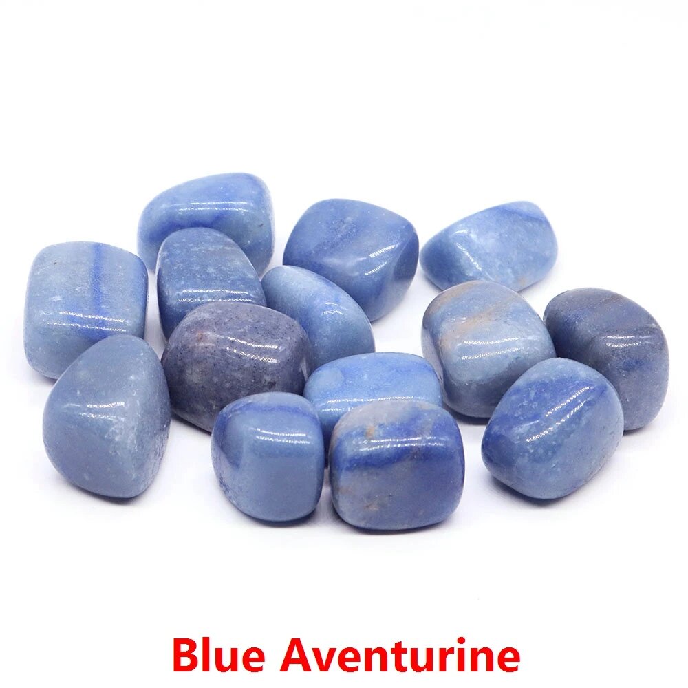Полированный кристалл реiki из кварца Синий, 1pc, Blue Aventurine