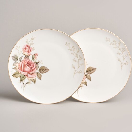 Набор тарелок Lefard закусочных "корейская роза" 2 шт. 20,5 см