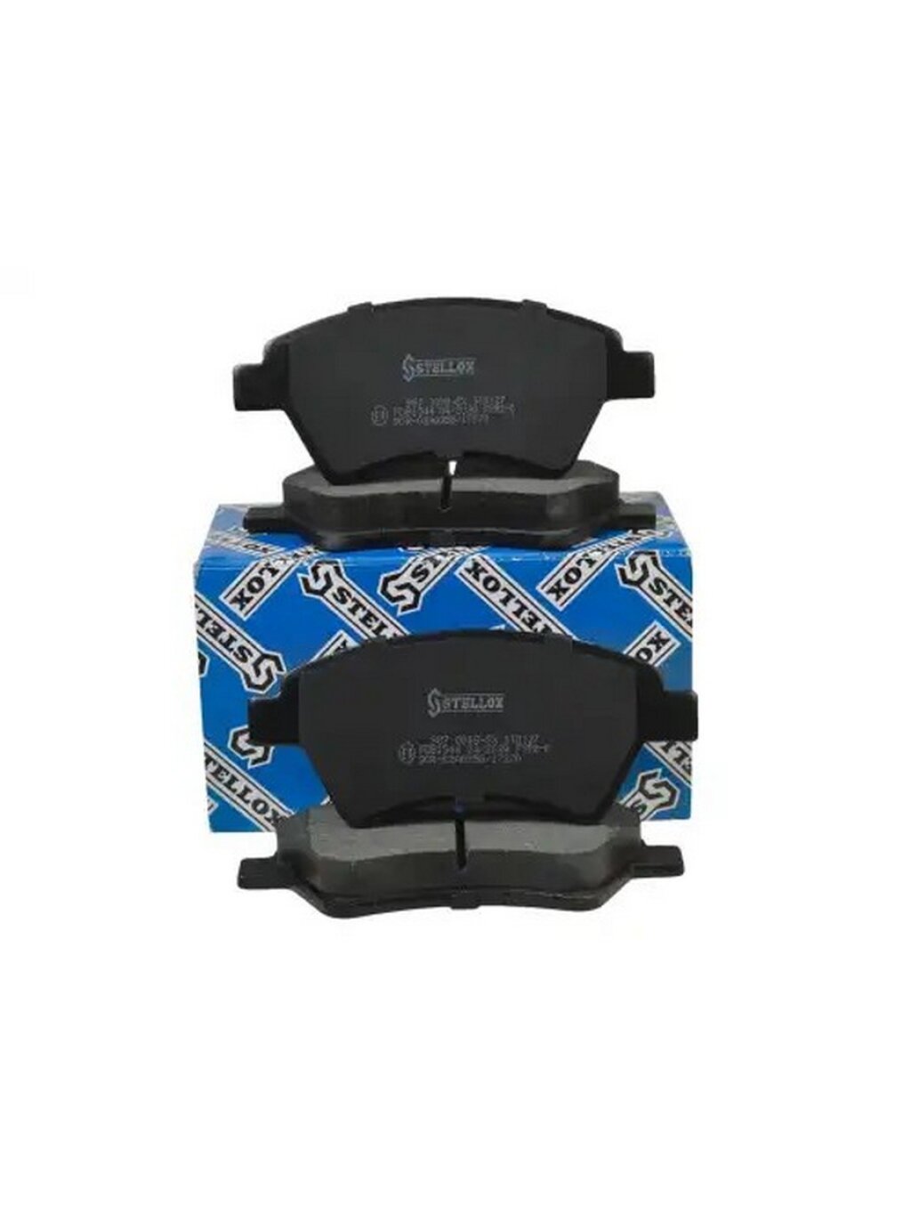 Колодки тормозные дисковые передние с антискрип. Пластинами Stellox 987 000B-SX