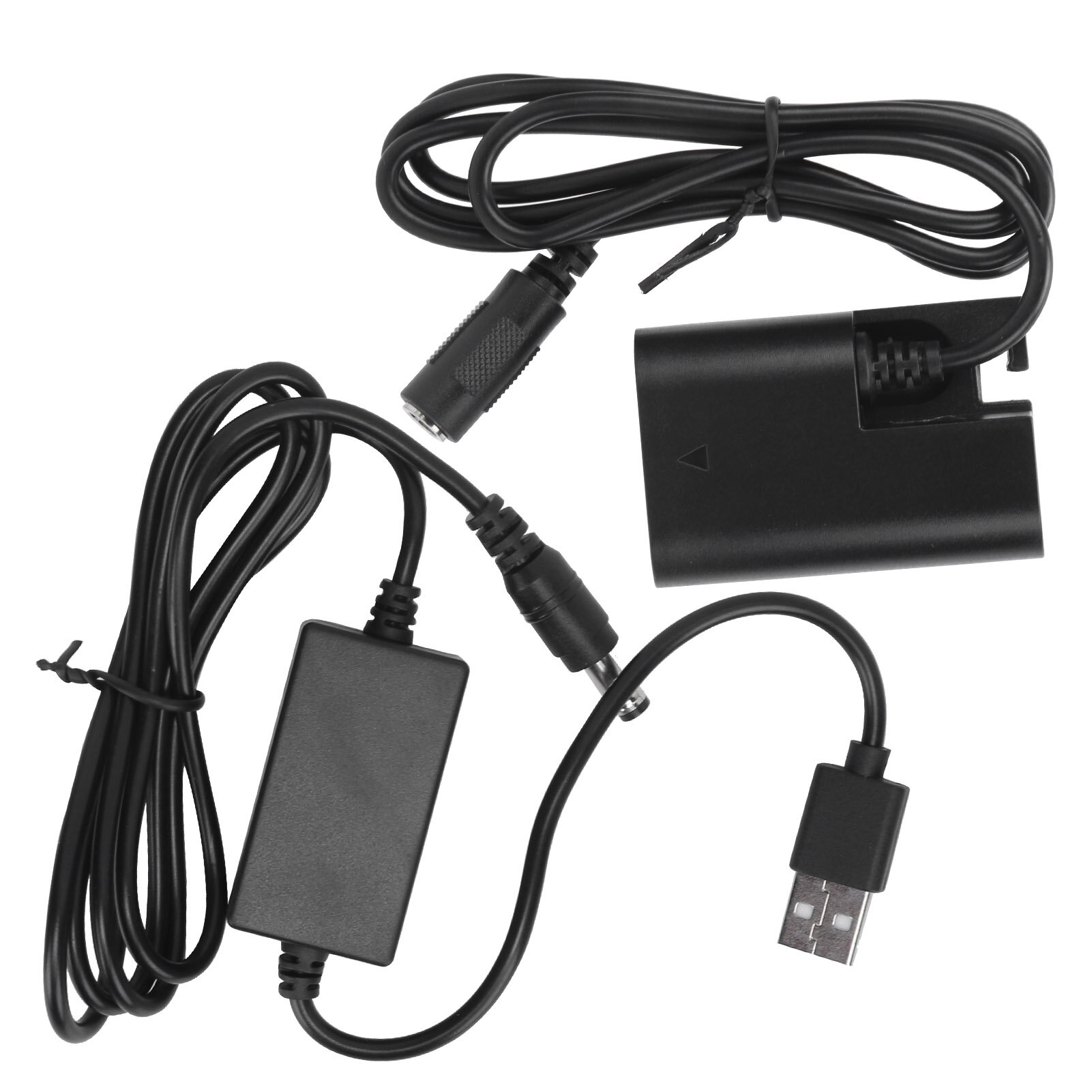 LPE6 фиктивная батарея адаптер постоянного тока с USB-кабелем для Canon 5D2 5D3 5D4 6D 6D2