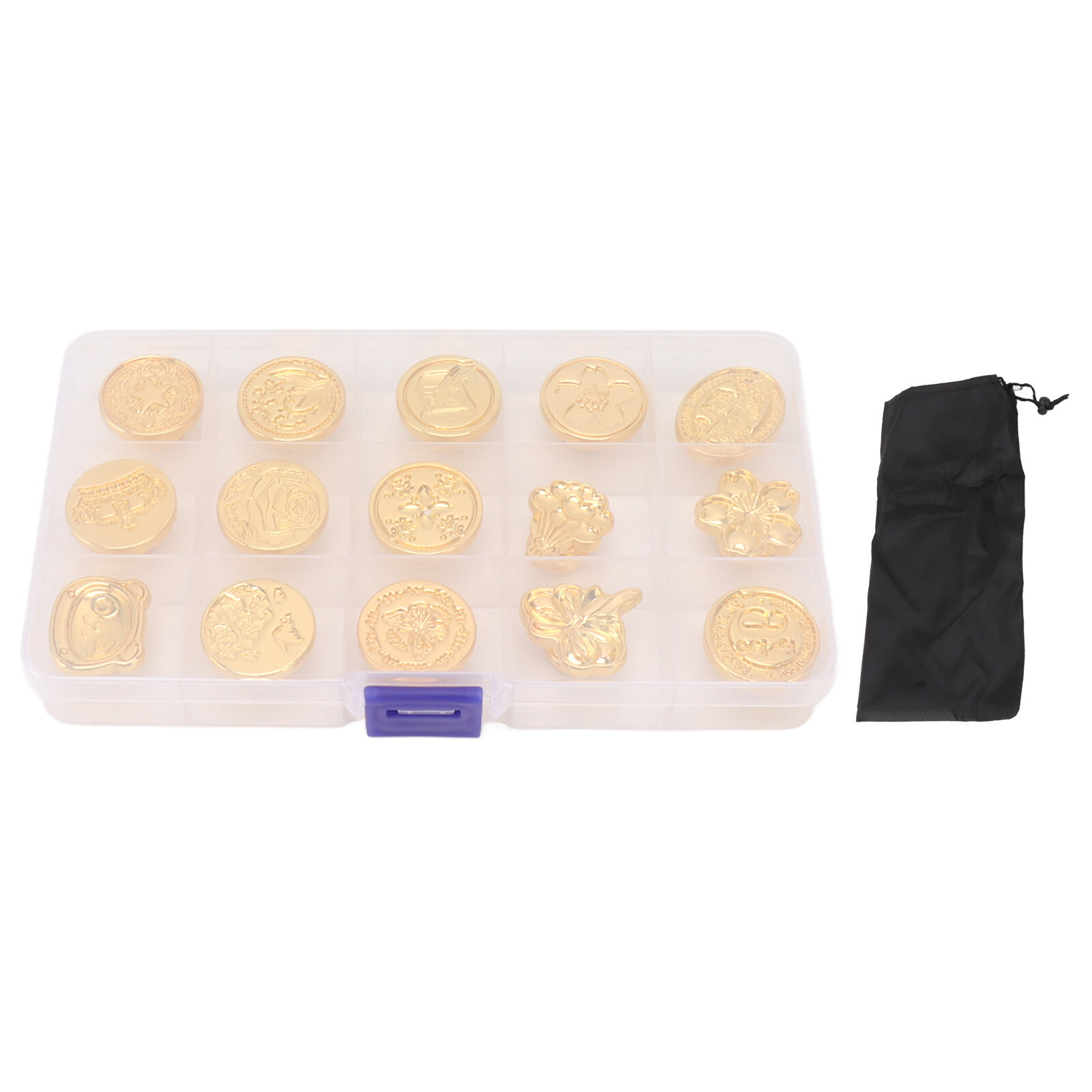 Набор из 15 штампов для сургуча, креативные штампы специальной формы для открыток, конвертов, приглашений и подарочной упаковки.