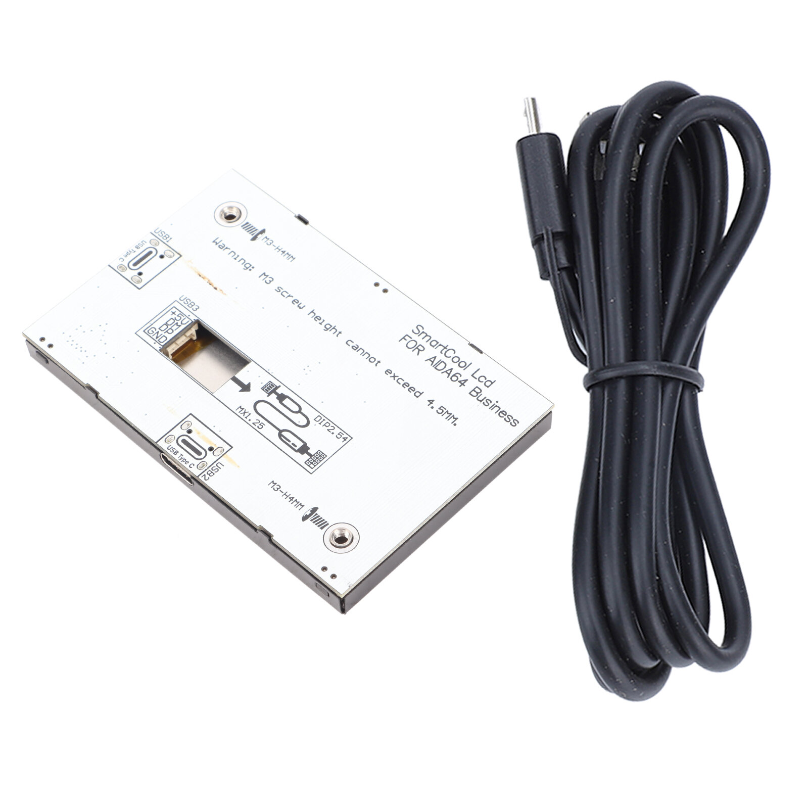 3,5-дюймовый IPS-экран с USB-подключением, широким углом обзора, многотембровым дизайном, энергосбережением, дополнительный мини-монитор для Raspberry Pi.