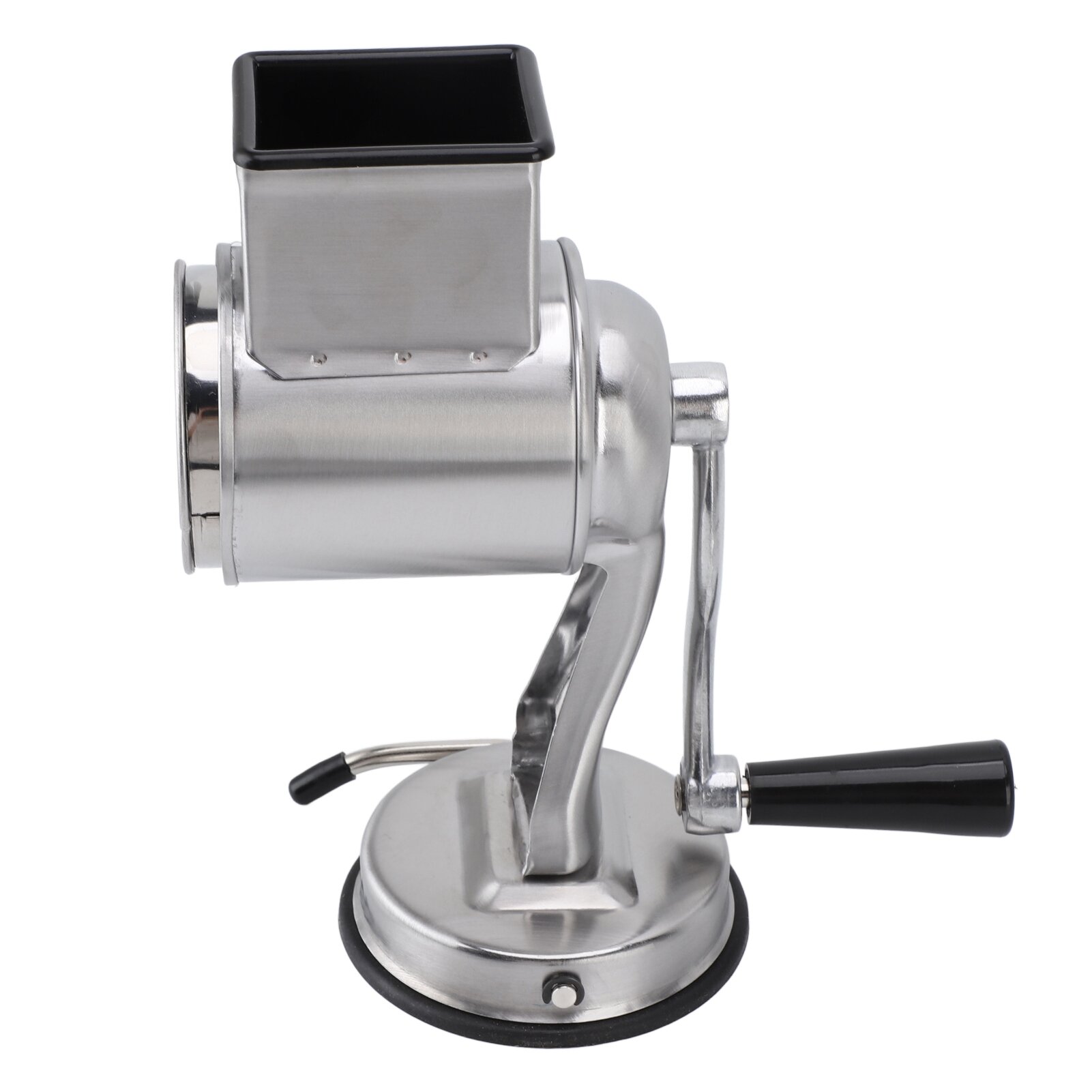 Ручной терка для сыра шреддер из нержавеющей стали кухонный ручной мельница с 5 сменными лезвиями и ручкой для овощей орехов картофеля серебристый