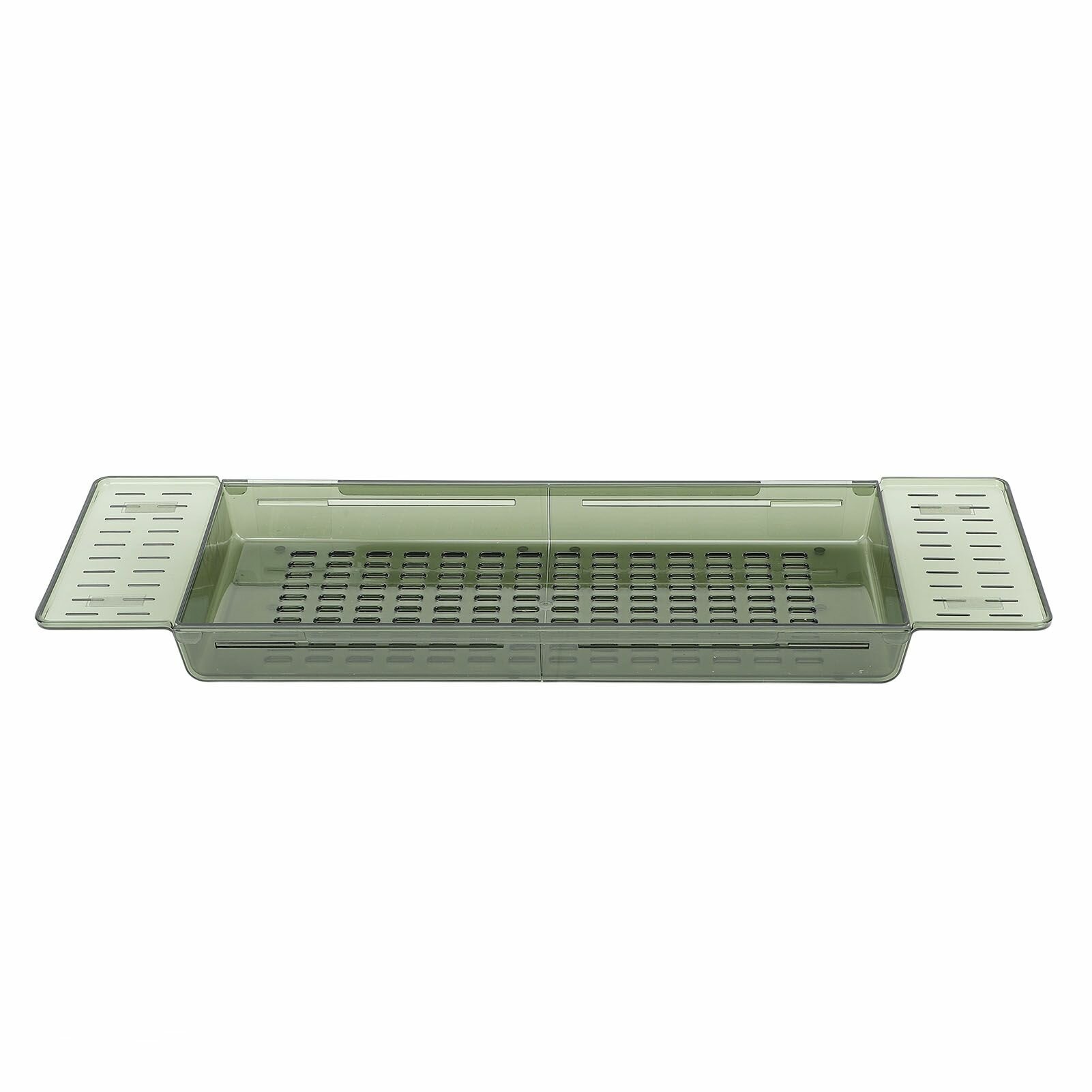 Водонепроницаемый поднос для ванны, выдвижной сливной столик, большая вместительная полка для ванной комнаты