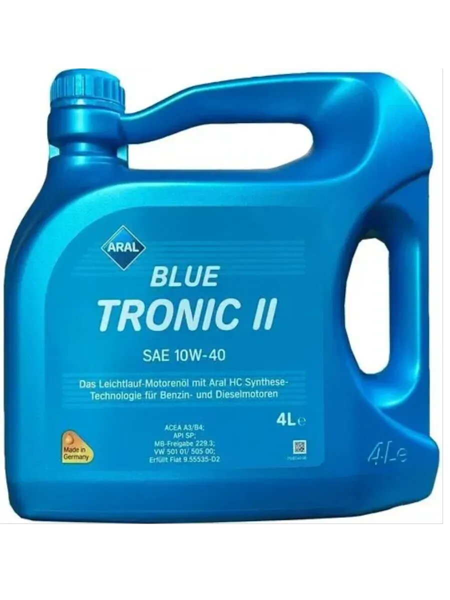 Масло моторное Blue Tronic II 10W40 4л