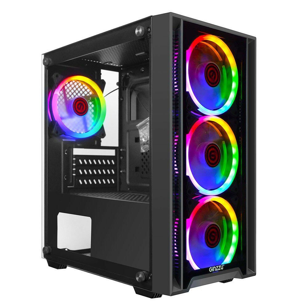 Корпус для компьютера Ginzzu сталь 0.5 ATX