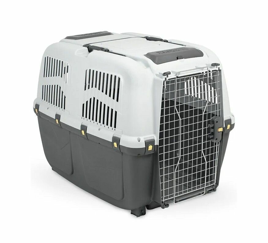 Переноска для животных с замком MPS Skudo 7 105х73х76 см, серая