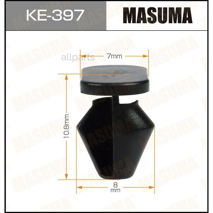 MASUMA KE397 клипса автомобильная (автокрепеж) 397 УП50