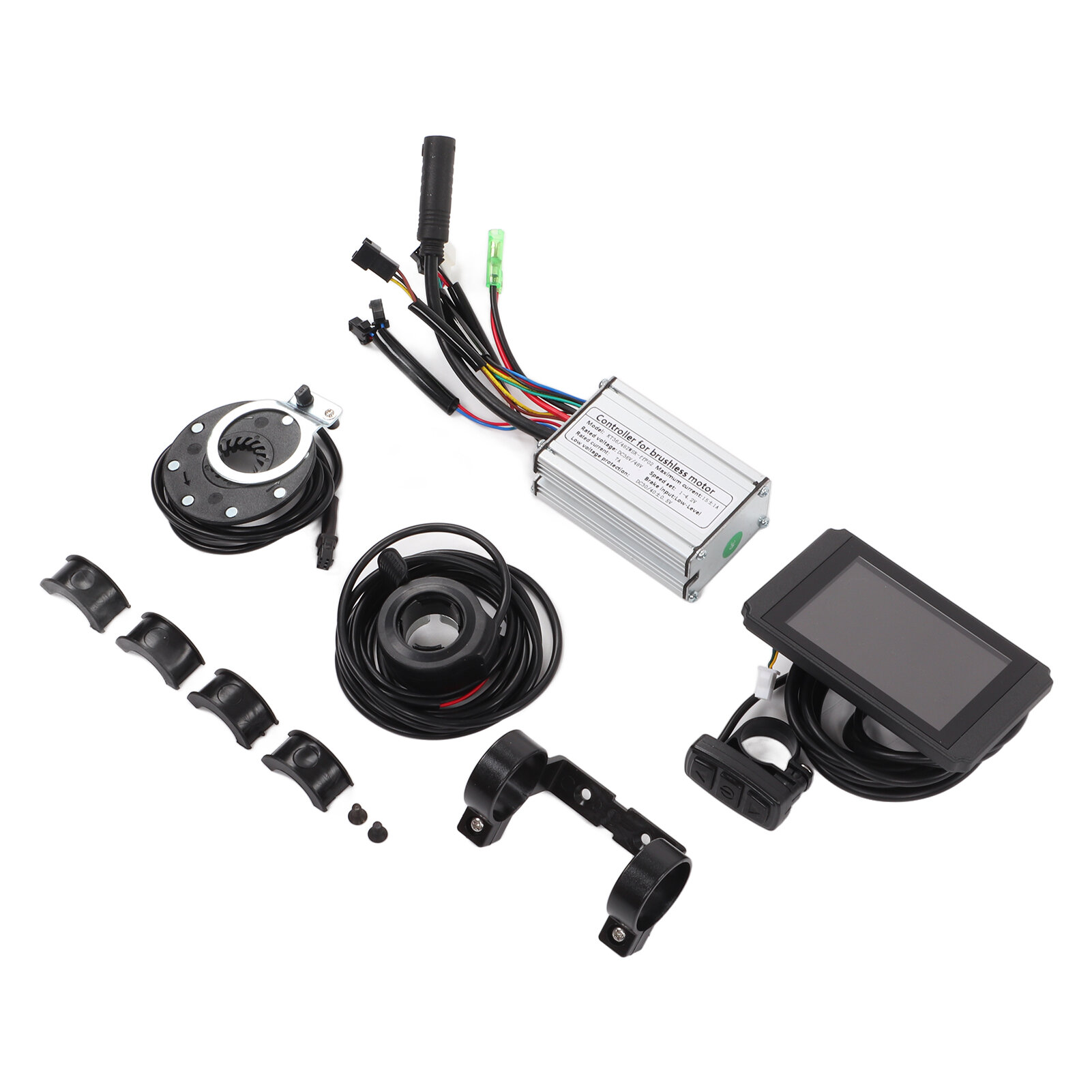 15A 36V/48V 250W бесщеточный контроллер двигателя LCD8H комплект дисплея комплект контроллера модификации литиевой батареи для электрического велосипеда