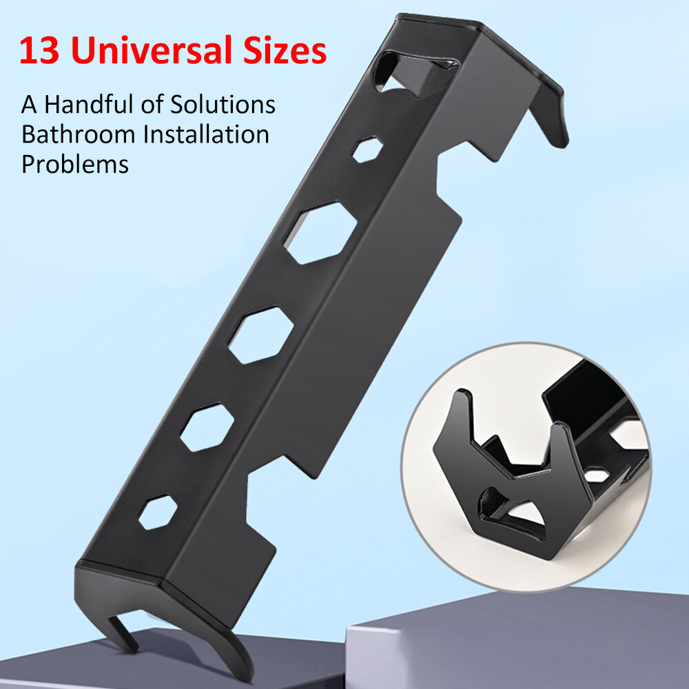 Многофункциональный гаечный ключ для раковины, 12 размеров, универсальный набор для сантехнических работ под раковиной на кухне, в ванной, в труднодоступных местах.