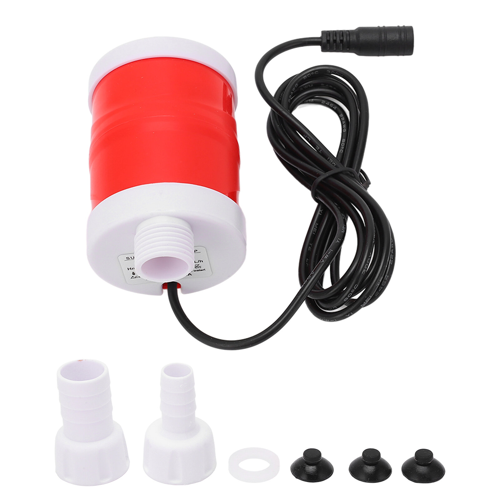 Submersible Pump 6m Discharge Lift DC Brushless Motor 12V 20W 700L/h Low Noise for Home