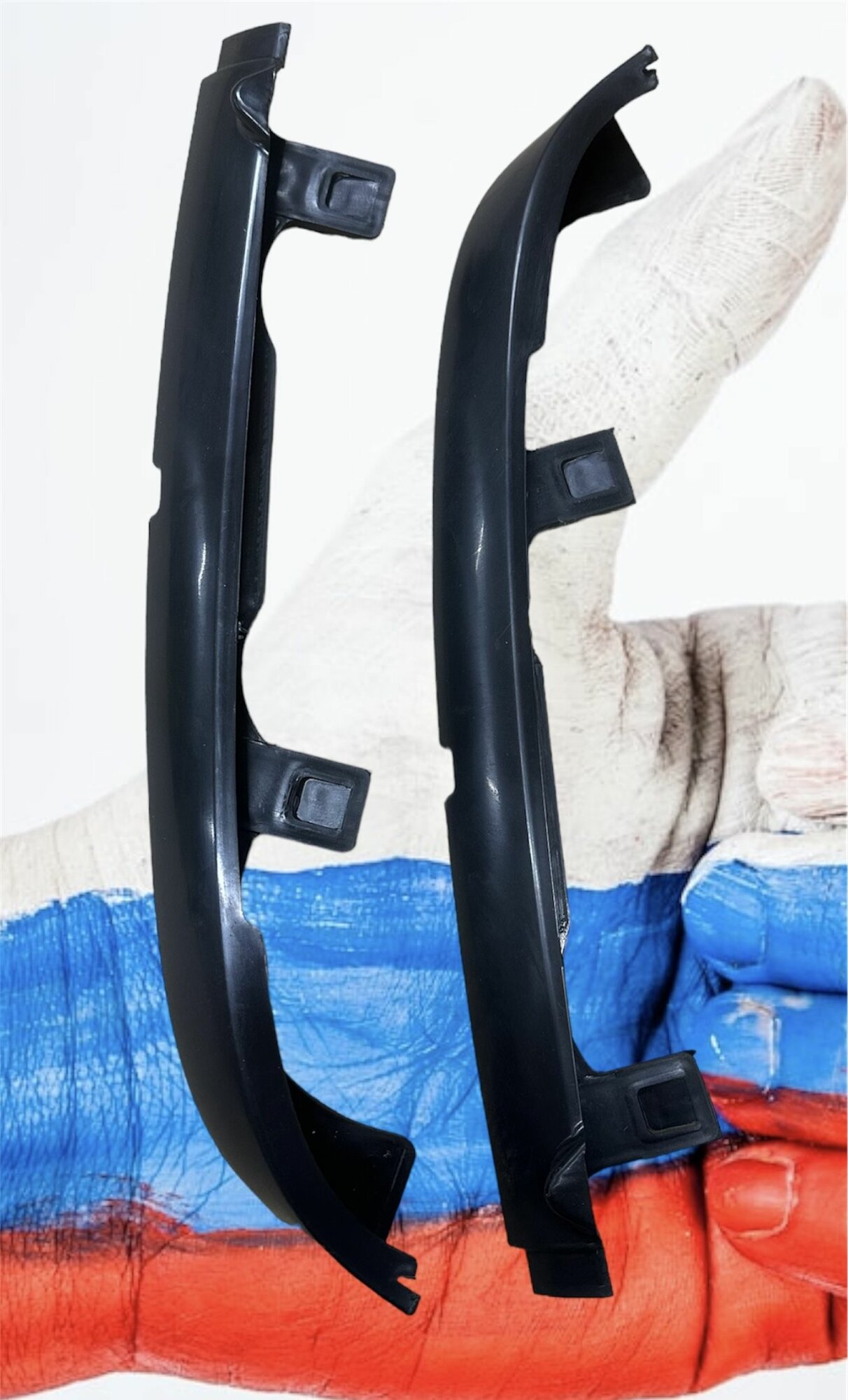 Реснички фар бампера нижние ВАЗ 2114 под окраку