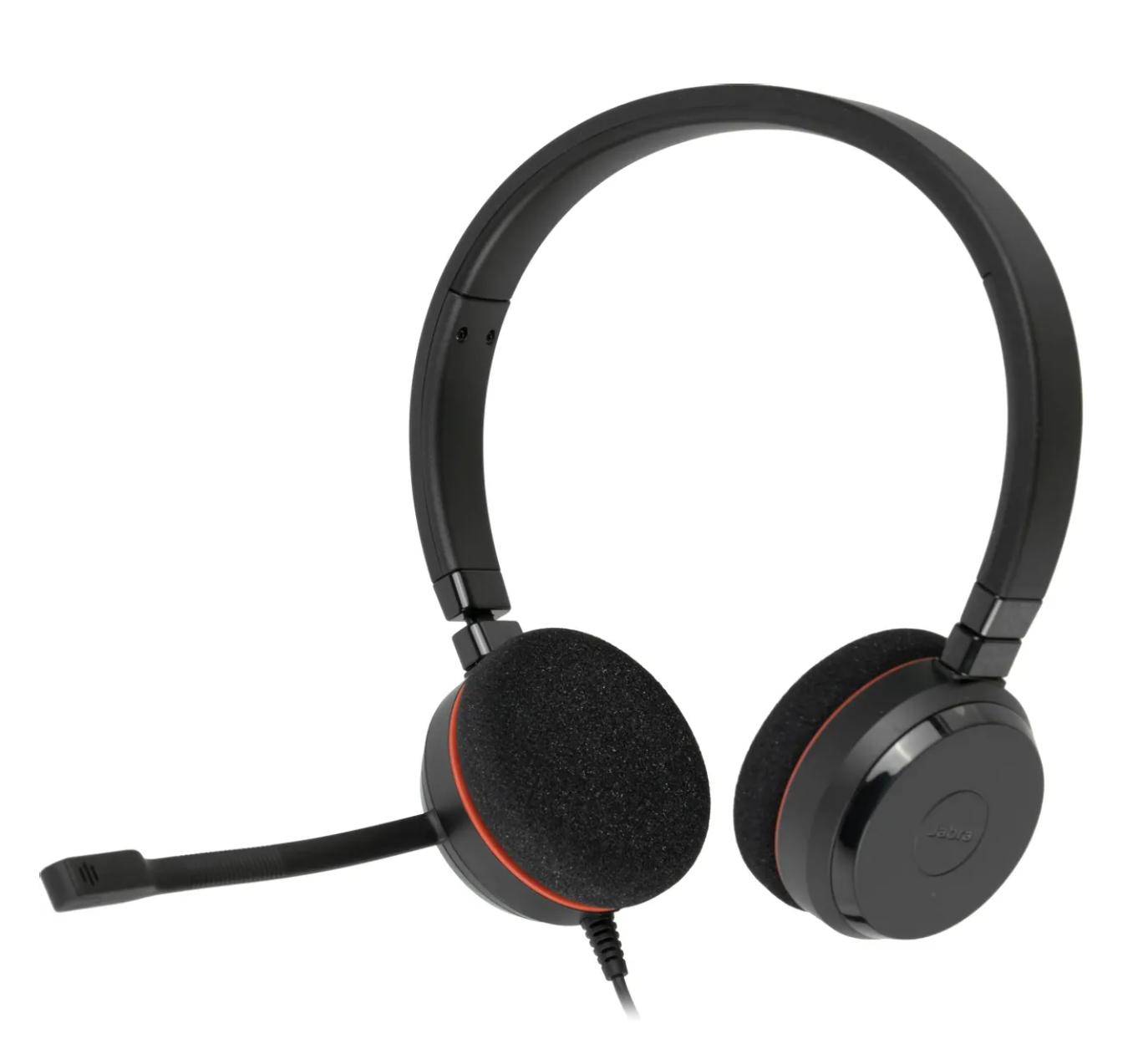 Гарнитура Jabra Evolve 20 MS Stereo, накладная, проводная, черный