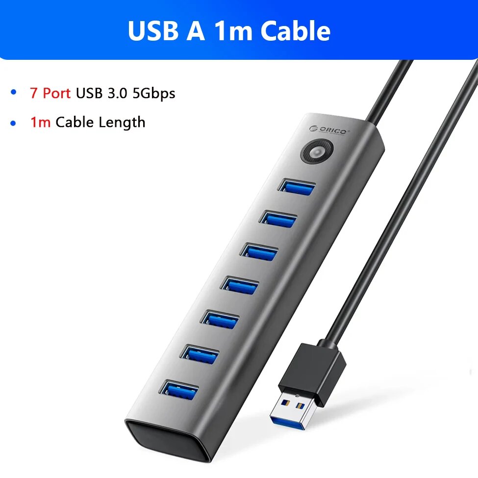 ORICO 7-портовый USB 3.0 концентратор