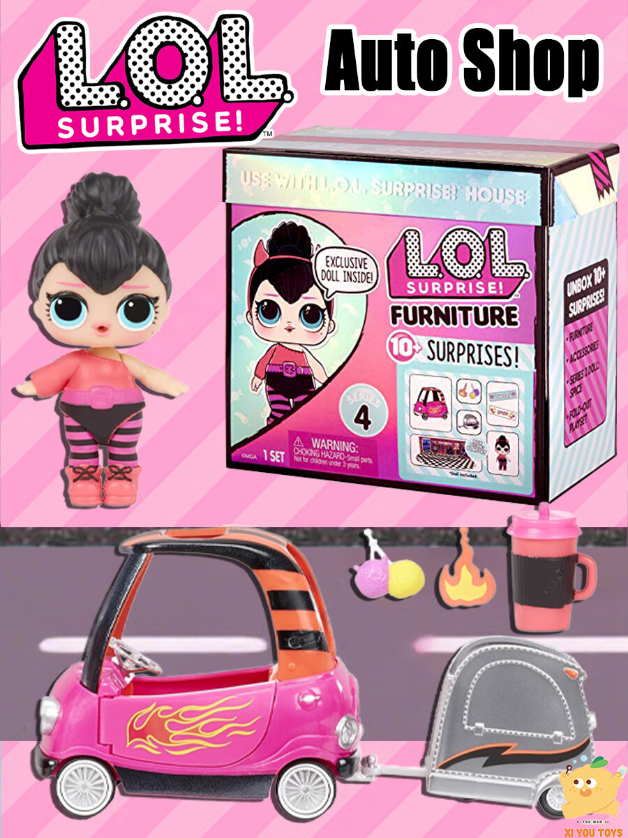 MGA Entertainment L.O.L. Surprise! Furniture / Набор Для Кукольного Домика-сюрприза Со Стильными Куклами И Детализированной Мебелью, Подходящий Для Детей В Возрасте От 5 Лет