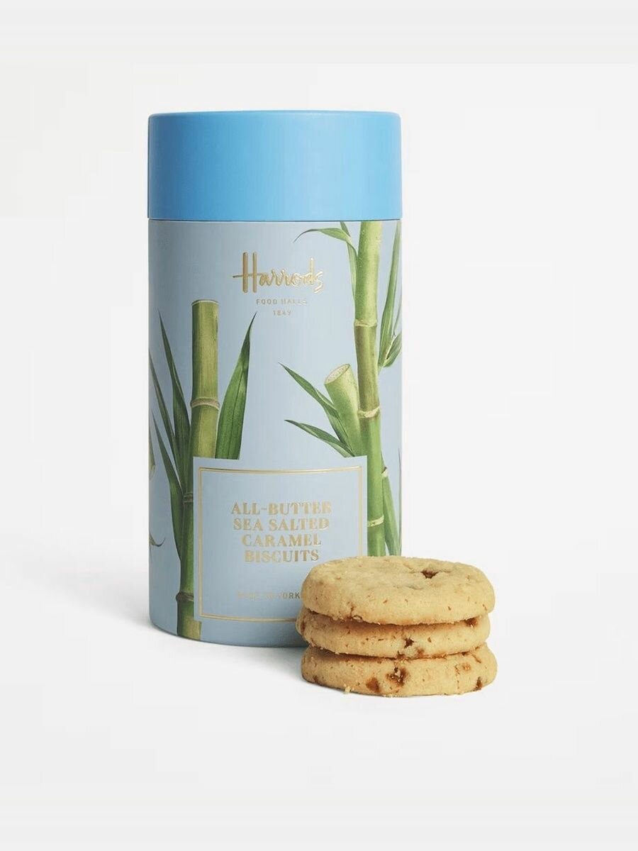 Печенье Harrods с карамелью и морской солью, 200 г